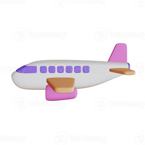 Modern 3d Aircraft Model Sleek And Aerodynamic 53066628 Png
