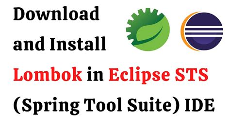 How To Install Lombok In Eclipse STS Spring Tool Suite IDE YouTube