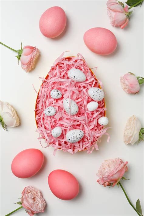 Concept Of Easter Happy Easter Holidays Concept Stock Image Image Of Food Decorative 272530861