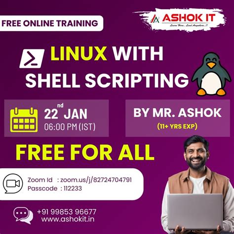 Linux Shellscripting Freetraining Techskills Ittraining Ashok It
