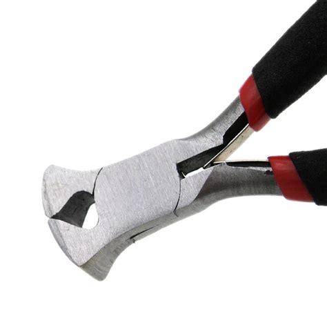 정밀 엔드 니퍼 인체 공학적 핸들이있는 엔드 커팅 플라이어 와이어 커터 플라이어 네일 풀러 도구 45 인치 미니 플라이어 E7cb