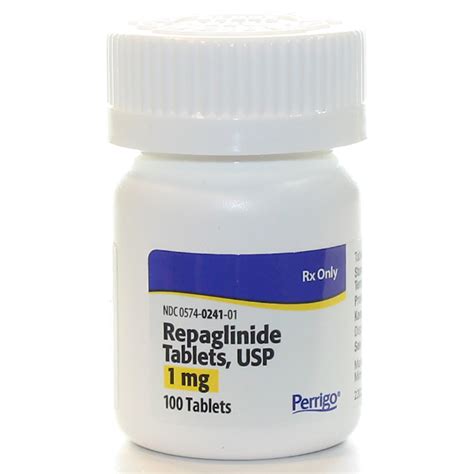 Repaglinide 1mg Rx Products