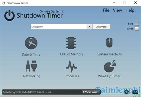 Download Shutdown Timer 33 Lên Lịch Tắt Mở Máy Tính Tự động Taimie