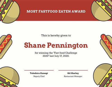 Free Custom Printable Funny Certificate Templates Canva