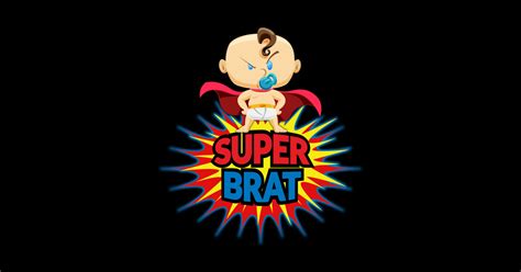 Baby Superhero Super Brat Abdl Fetish Humor Abdl Magnet Teepublic