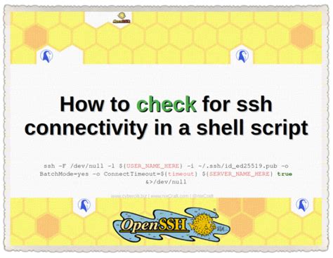 How To Check For Ssh Connectivity In A Shell Script Nixcraft