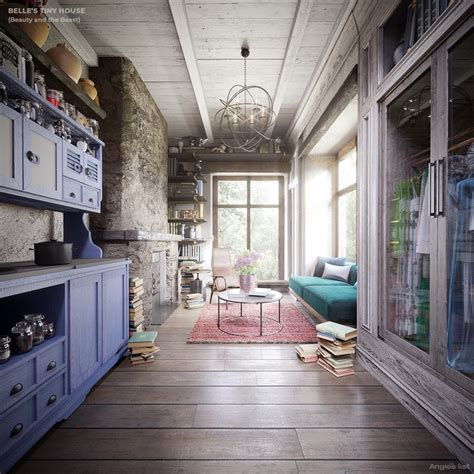 If Disney Characters Had Tiny Homes