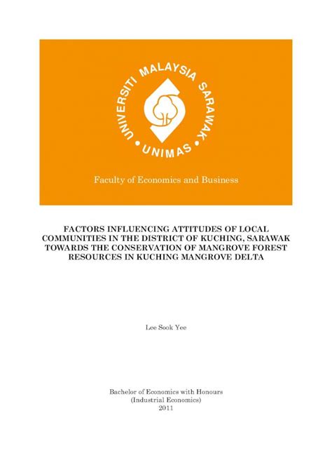 Pdf Factors Influencing Attitudes Of Local Influencing Factors