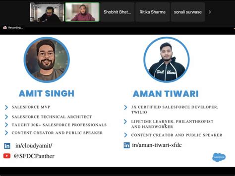 aman tiwari ☁️ on linkedin salesforce team learning training