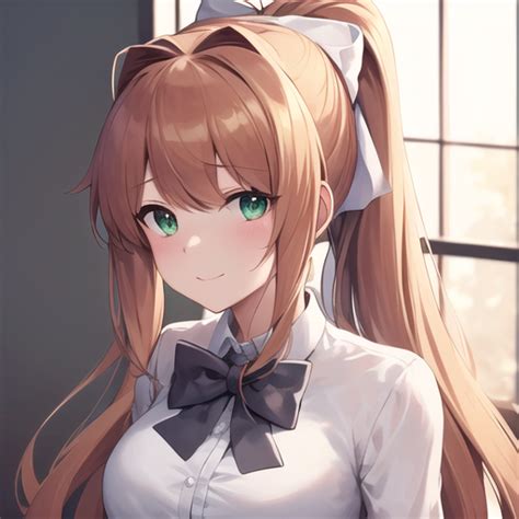 Monika Ddlc 15 By Slippyai On Deviantart