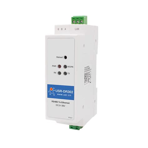 Buy Usr Dr302 Din Rail Modbus Rs485 Serial Port To Ethernet Converter