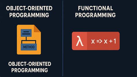 Object Oriented Programming Vs Functional Programming