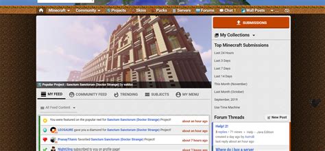 Sanctum Sanctorum Doctor Strange Minecraft Map