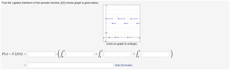 Solved Find The Laplace Transform Of The Periodic Function
