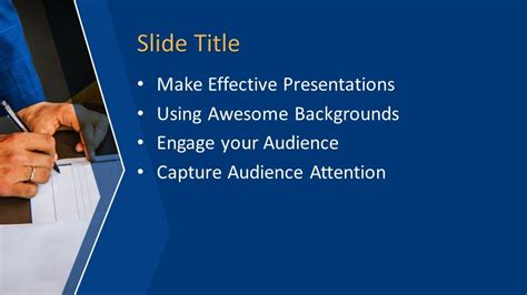 Free Contract Agreement PowerPoint Template Free PowerPoint Templates