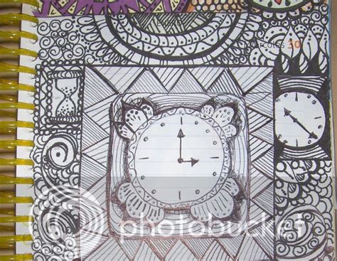 Dibujando Con Delein Mi Primer Zentangle