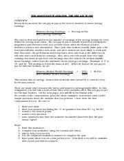 Quantitative Worksheet 2021 1 Docx THE QUANTITATIVE ANALYSIS THE SEX GAP IN PAY OVERVIEW