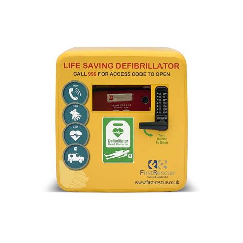 Philips Heartstart Hs1 Defibrillator With Slim Carry Case And Defibstore 4000 Package