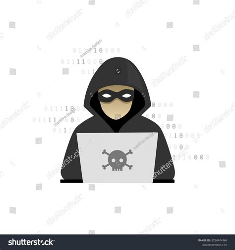 Hooded Man Hacker Binary Code Background Images Stock Photos Vectors Shutterstock