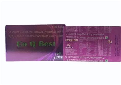Co Q Best Tab Pack Size 1 10 Tablets At ₹ 650 Stripe In Faridabad