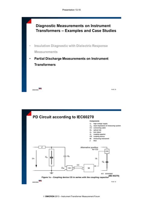 Diagnostic Measurements On Instrument Transformers Pdf
