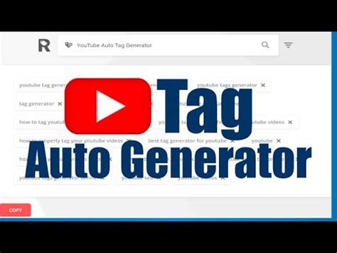 YouTube Auto Tag Generator Bangla Tutorial Rapidtags Io YouTube