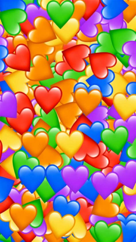 Emoji Hearts Wallpaper Artofit