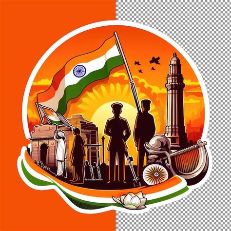 Premium Psd National Unity And Integrity Sticker