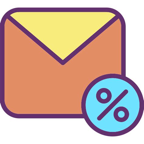 Percentage Generic Outline Color Icon