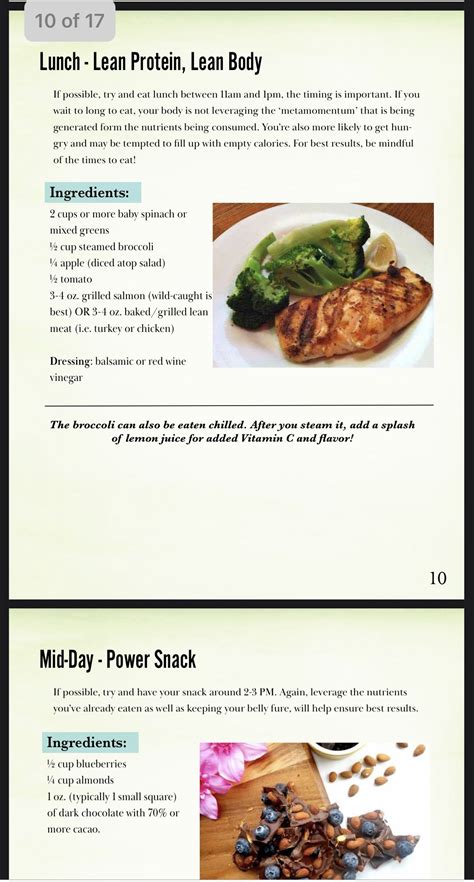 Pin By Denice Crossley On Meta Influencer Metabolism Boosting Foods Metabolic Diet Recipes