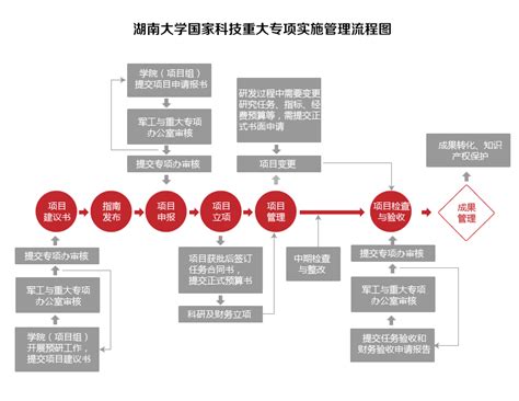 湖南大学国家科技重大专项实施管理流程图 湖南大学半导体学院 集成电路学院