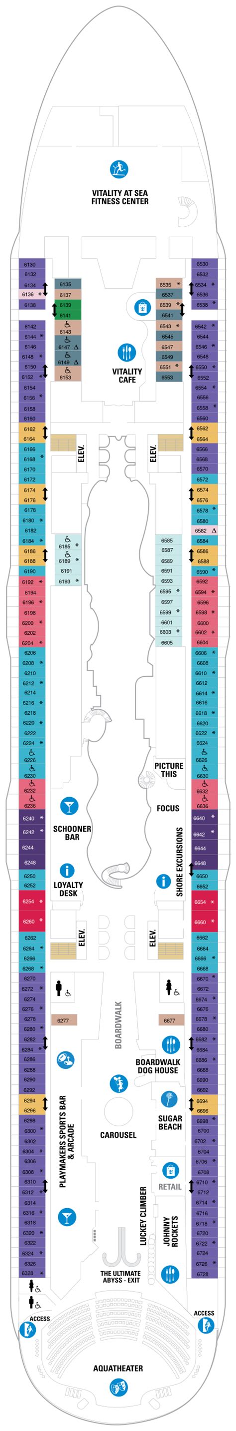 Symphony Of The Seas Deck Plans Cruiseind