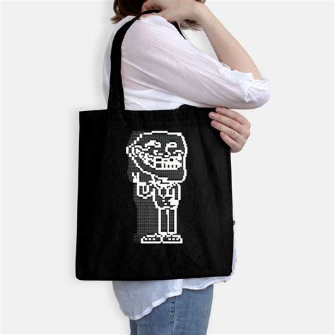 Troll Face Ascii Troll Face Meme Bags Sold By Ceremony Creased Sku 38987966 Printerval