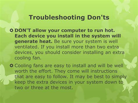Basic Computer And Ram Troubleshooting Pptx Technology And Computing