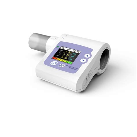 Sp10 Hospital Lung Function Test Handheld Spirometry Electronic Medical