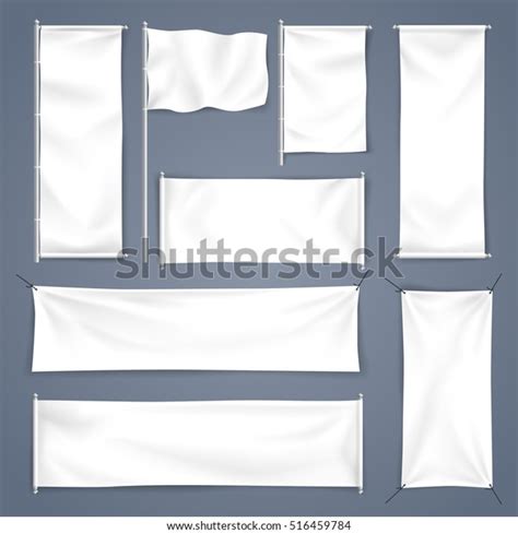 접힌 직물 배너 벡터 그림 플래그 스톡 벡터로열티 프리 516459784 Shutterstock