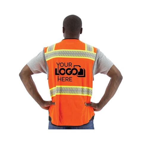 Custom Safety Vests With Logo Custom Logos Or Text — Global