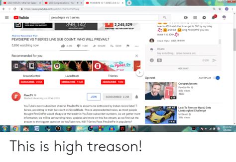 How Do I Get A Live Sub Count Famuse Models Actors Agencies Photographers Talents