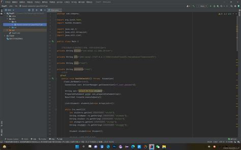 Jdbc数据库链接并实现增删改查的操作jdbc连接数据库实现增删改查运用 Csdn博客