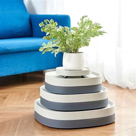 화분물받이 화분받이 히든 바퀴 내장형 화분받침사각9호 445cm 아이보리 믿고 사는 즐거움 Ssgcom