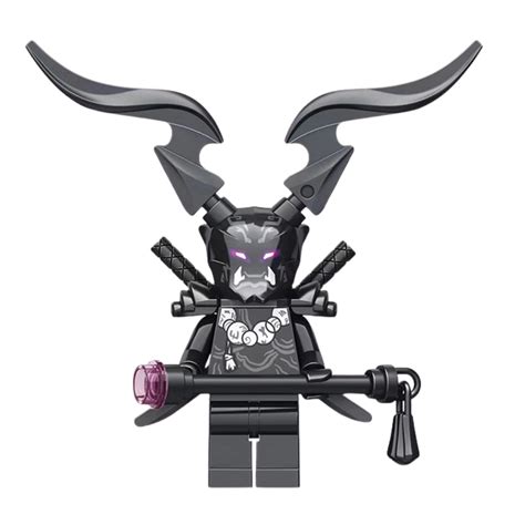 Moc Lego Minifig Figurine Ninjago Oni Villain Fast Shipping Perfect