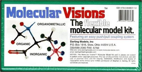 Amazon Fr Molecular Visions The Flexible Molecular Model Kit