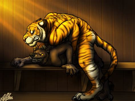 Rule 34 Anal Anal Sex Anthro Canid Canine Canis Duo Felid From Behind
