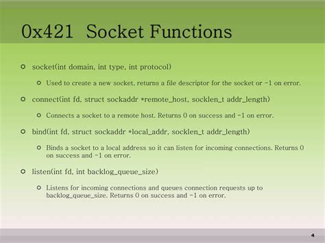 Ppt Sockets Powerpoint Presentation Free Download Id2646725