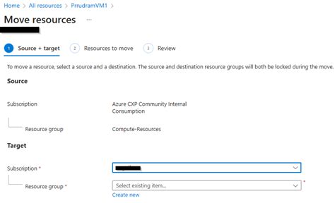 How Can Transfer Azure Vm To Another Subscription In The Same Tenant Microsoft Qanda