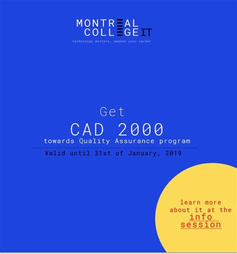 Montreal College Of Information Technology Montreal Quebec Facebook