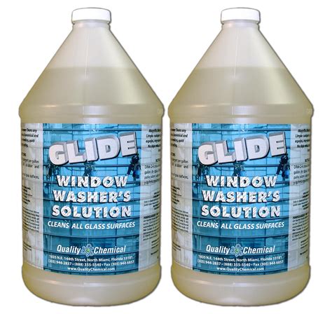 Glide Window Washers Solution 2 Gallon Case