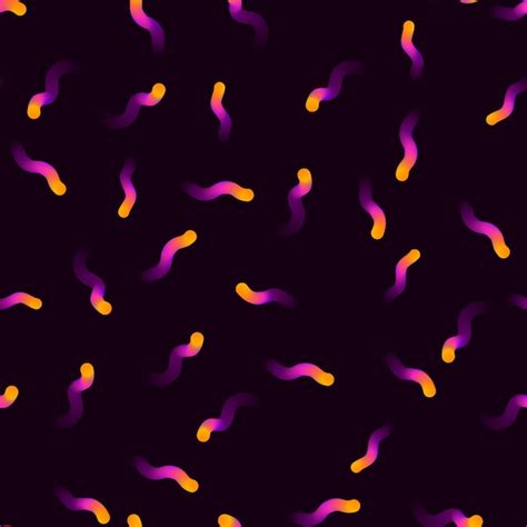 Premium Vector Abstract Seamless Pattern Background Gradient Glowing Worms Dark Abstract