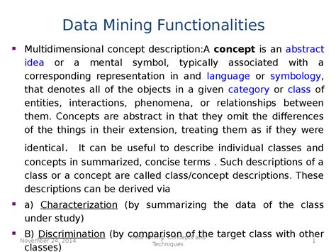Data Minining Functinalities And Issues Docsity