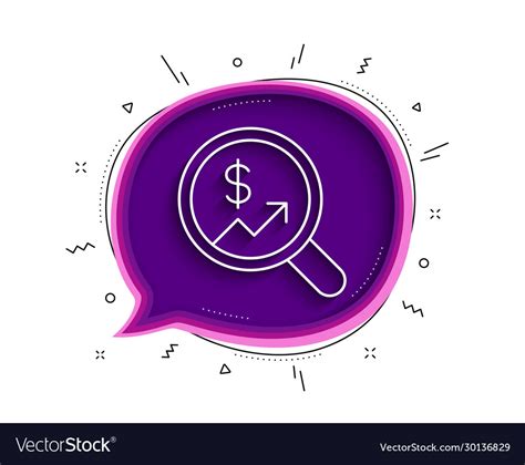 Business Audit Or Statistics Line Icon Royalty Free Vector